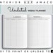 Canva Undated Editable Template Planner Weekly & Monthly Overview ...