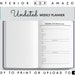 Canva Undated Editable Template Planner Weekly & Monthly Overview ...