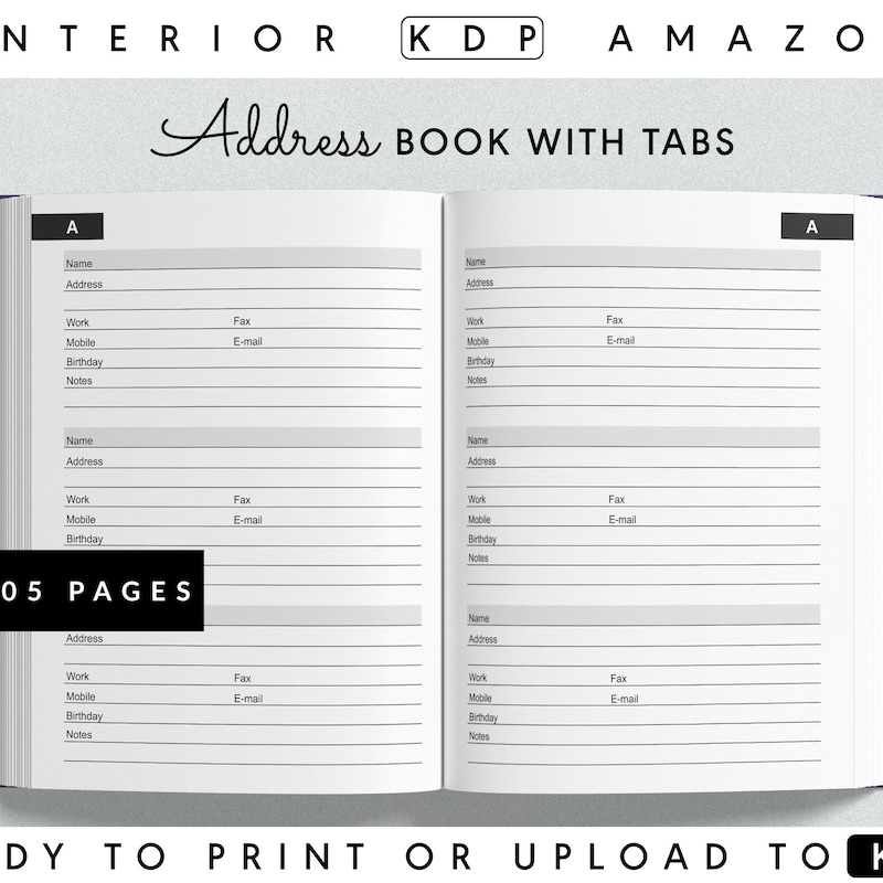 Kdp Indesign Template - Etsy