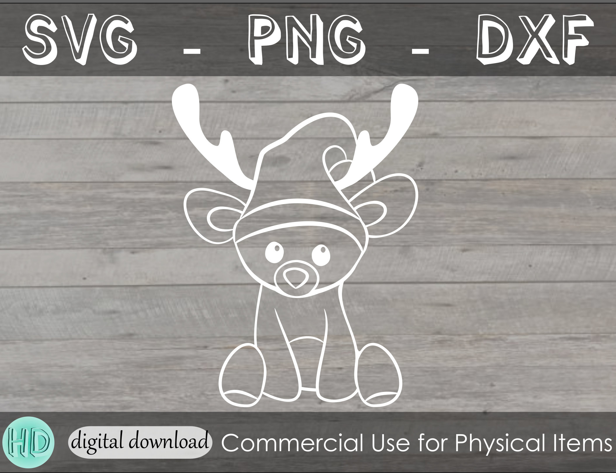 Rudolf Svg Reindeer SVG Cute Christmas Shirt Svg - Etsy