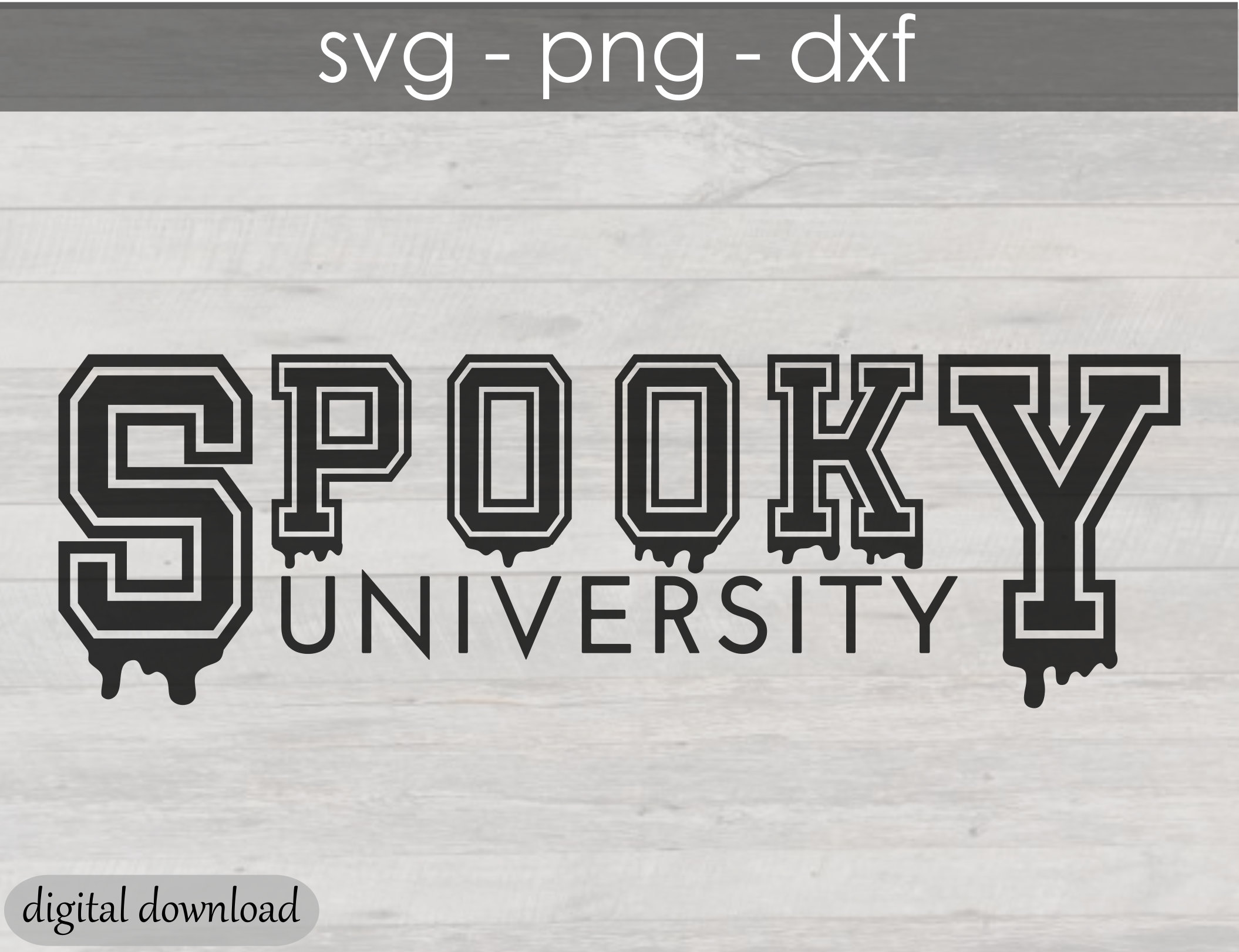 Spooky University SVG Halloween University SVG Spooky University PNG ...