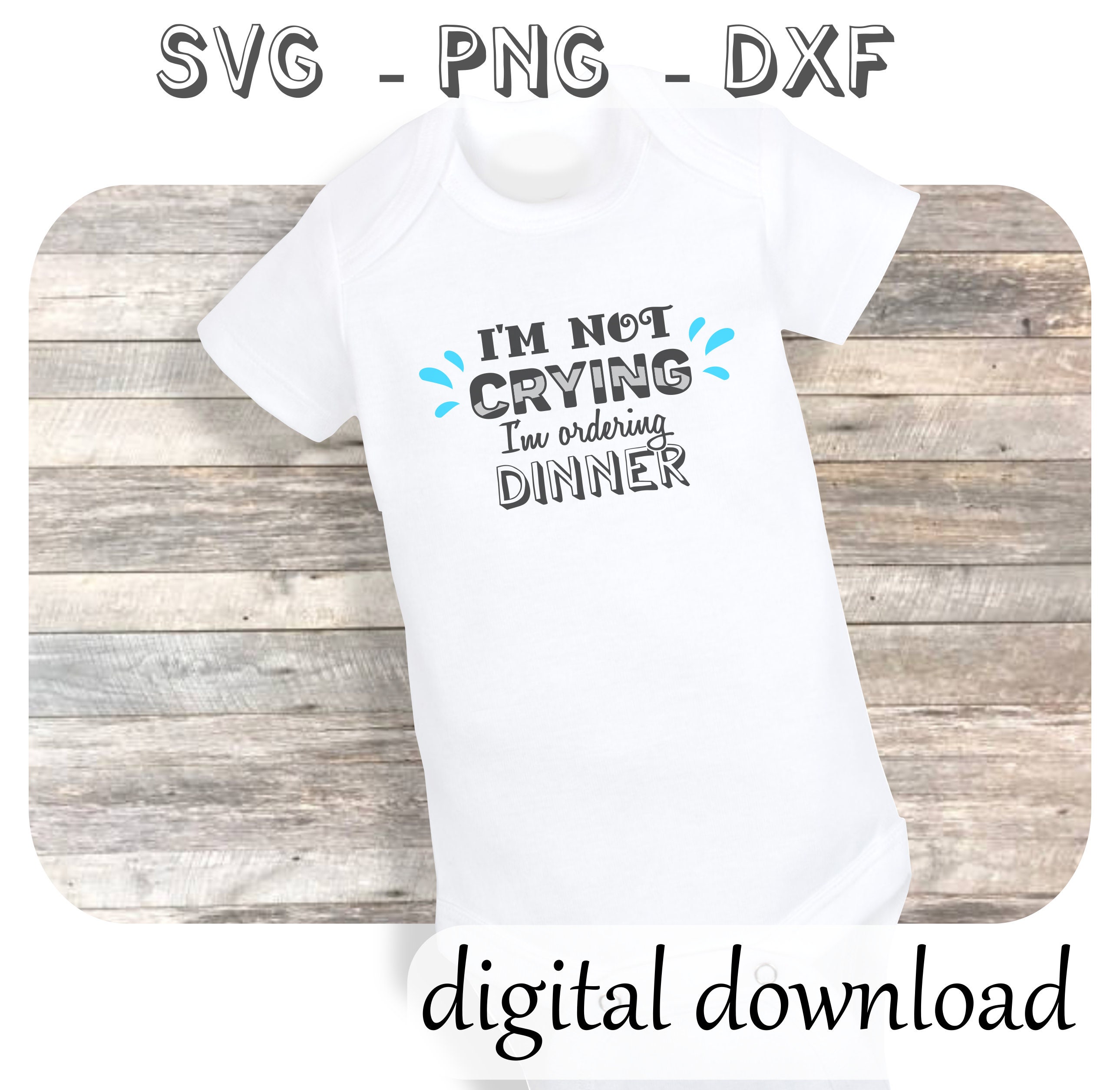 Funny Baby Bib Svg Cricut Cut File - Infant Subimation PNG Ready to ...