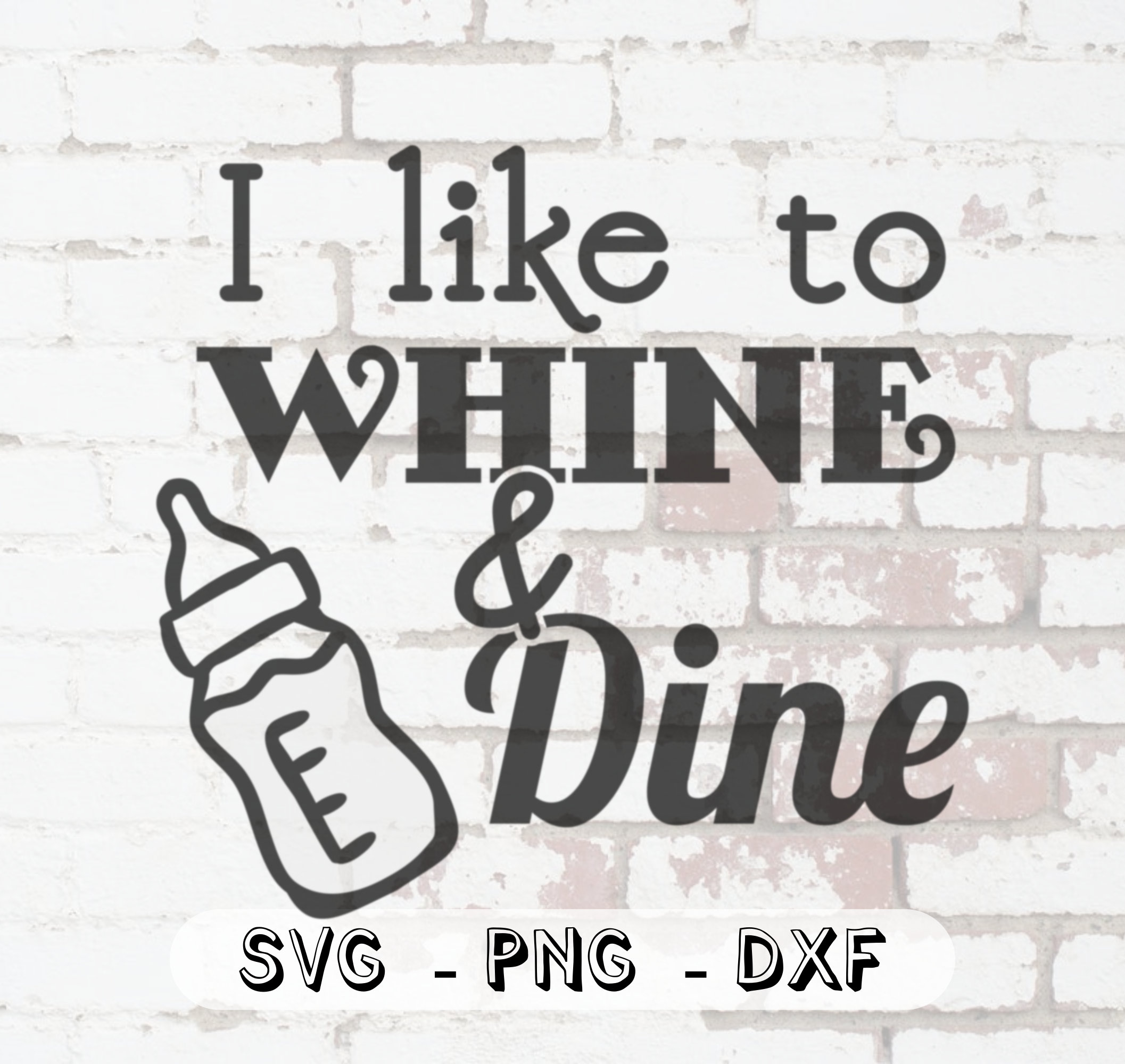 Funny Baby Bib Svg Cricut Cut File - Infant Saying Sublimation Png ...