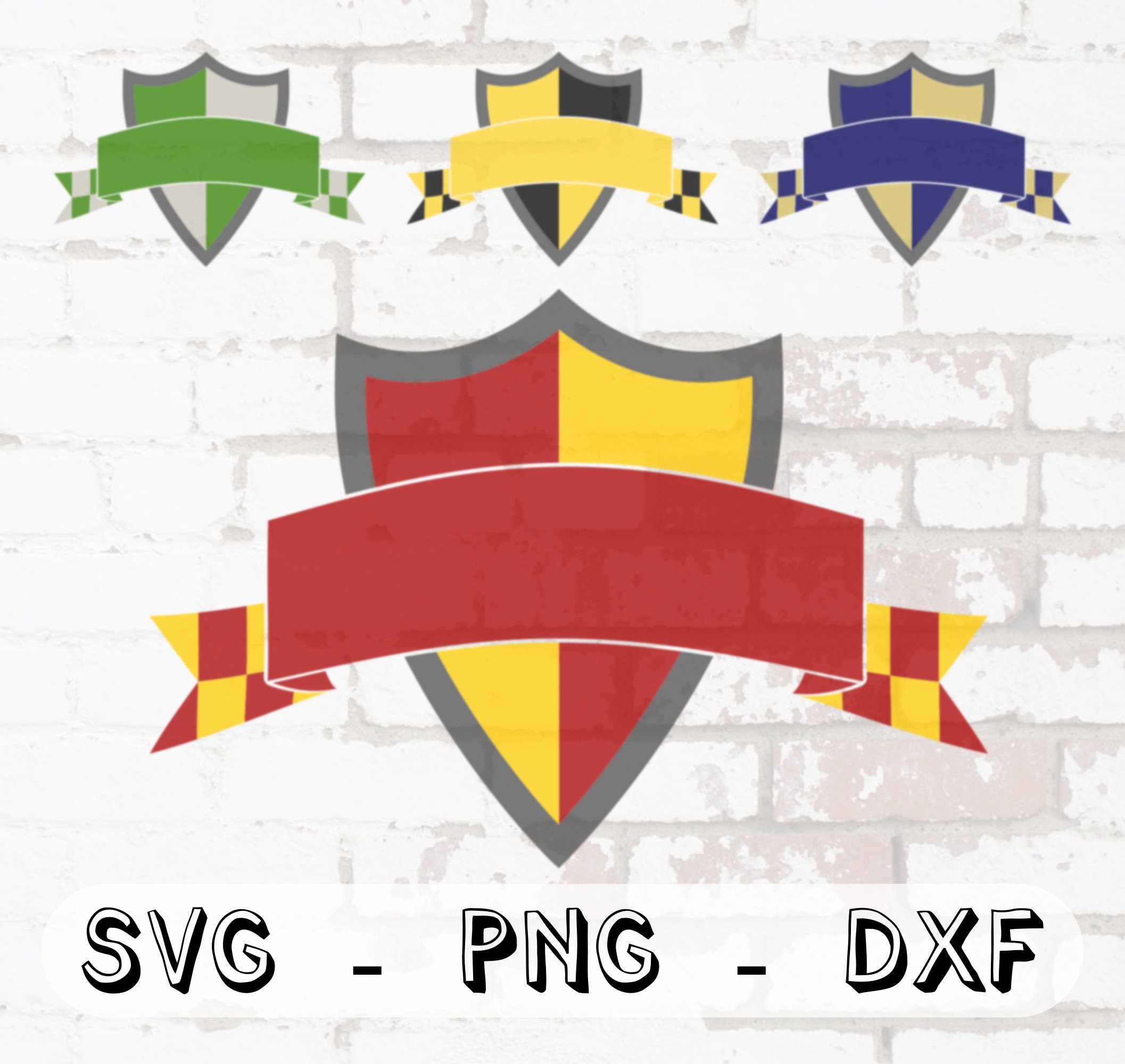 Crest SVG Cricut Cut File Wizard Medieval Banner Shield Last Name Svg ...