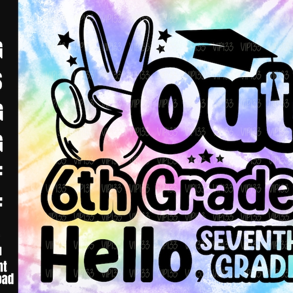 Svg Files 6th Grade Graduation - Etsy