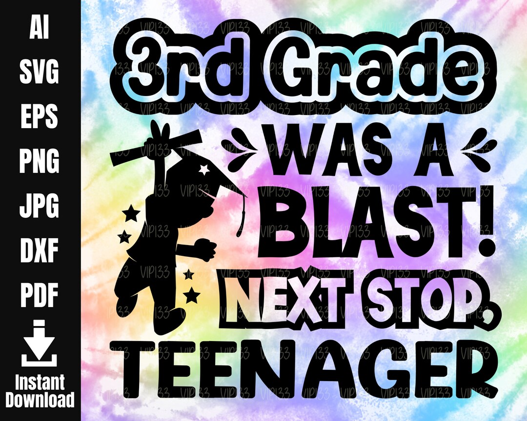 Peace Out 3rd Grade SVG 3rd Grade Graduation Shirt SVG Last Day of ...