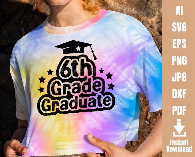 Sixth Grade Graduation Grad Gift SVG Sixth Grade Graduation - Etsy