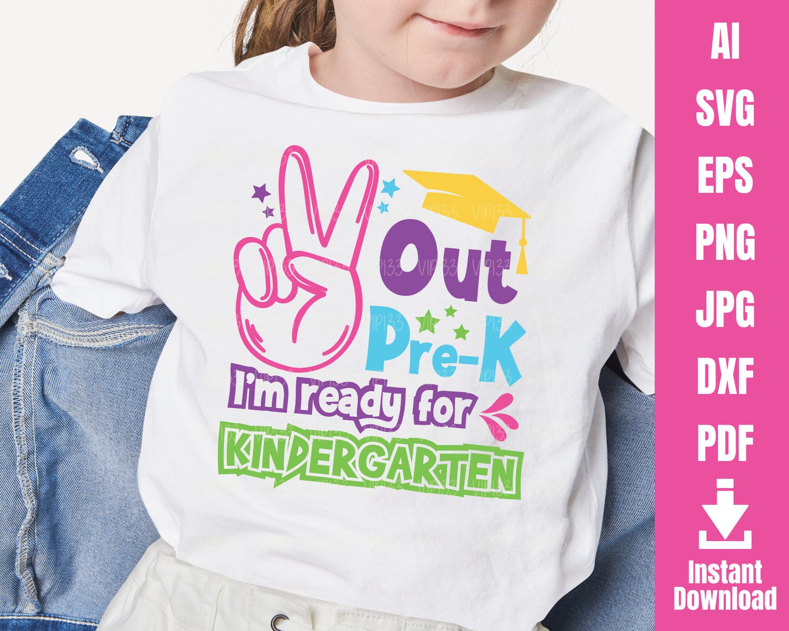 Peace Out Pre-k SVG Prek Graduation SVG Tie Dye Graduation Prek ...