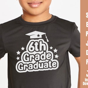 Sixth Grade Graduation Grad Gift SVG Sixth Grade Graduation Last Day of ...