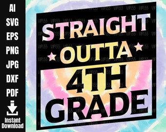 Hello Fifth Grade Shirt SVG 4th Grade Graduation Shirt SVG Last Day of ...