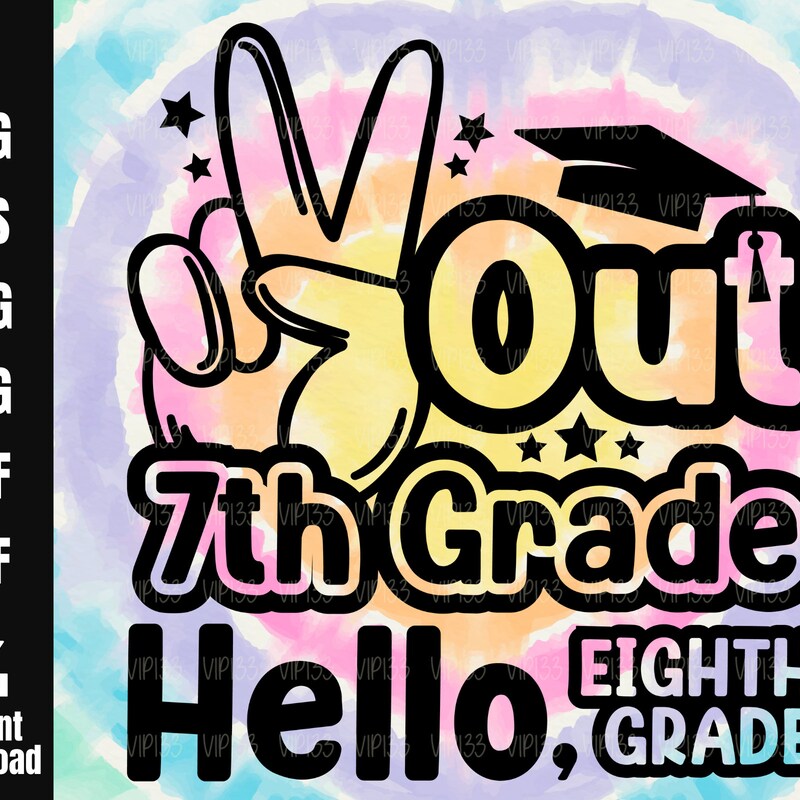 7th Grade Sign - Etsy