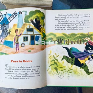 1953 – OVERSIZED the Brave Little Tailor and Puss in Boots (2 Folk ...