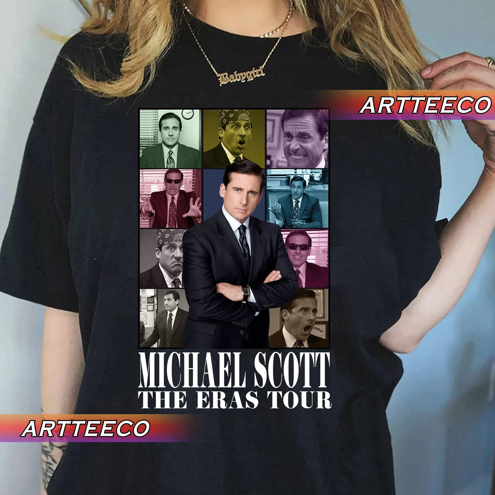 Vintage Michael Scott the Eras Tour Shirt, Michael Scott T Shirt ...