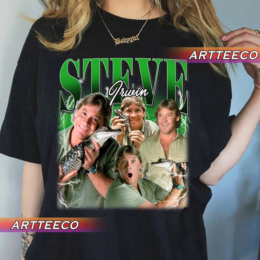 Vintage Steve Irwin Shirt, Steve Irwin Sweatshirt, Steve Irwin Tshirt ...