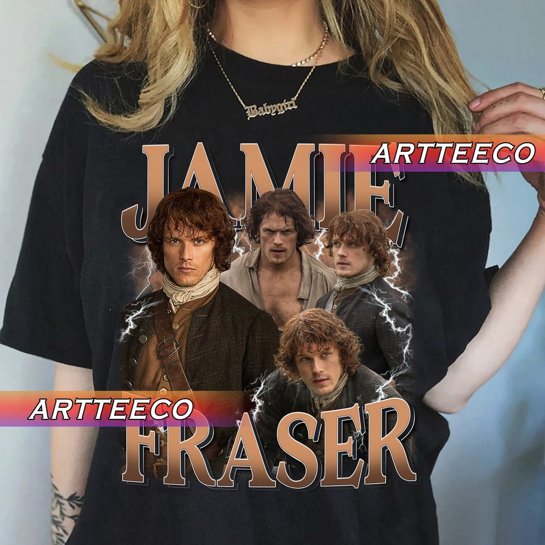 Vintage Jamie Fraser Outlander Shirt, Jamie Fraser Outlander T-shirt ...