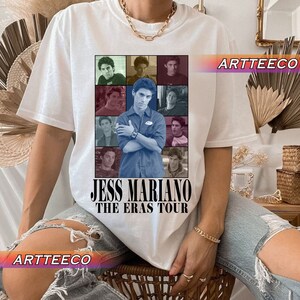 Vintage Jess Mariano the Eras Tour Shirt, Jess Mariano T Shirt, Jess ...