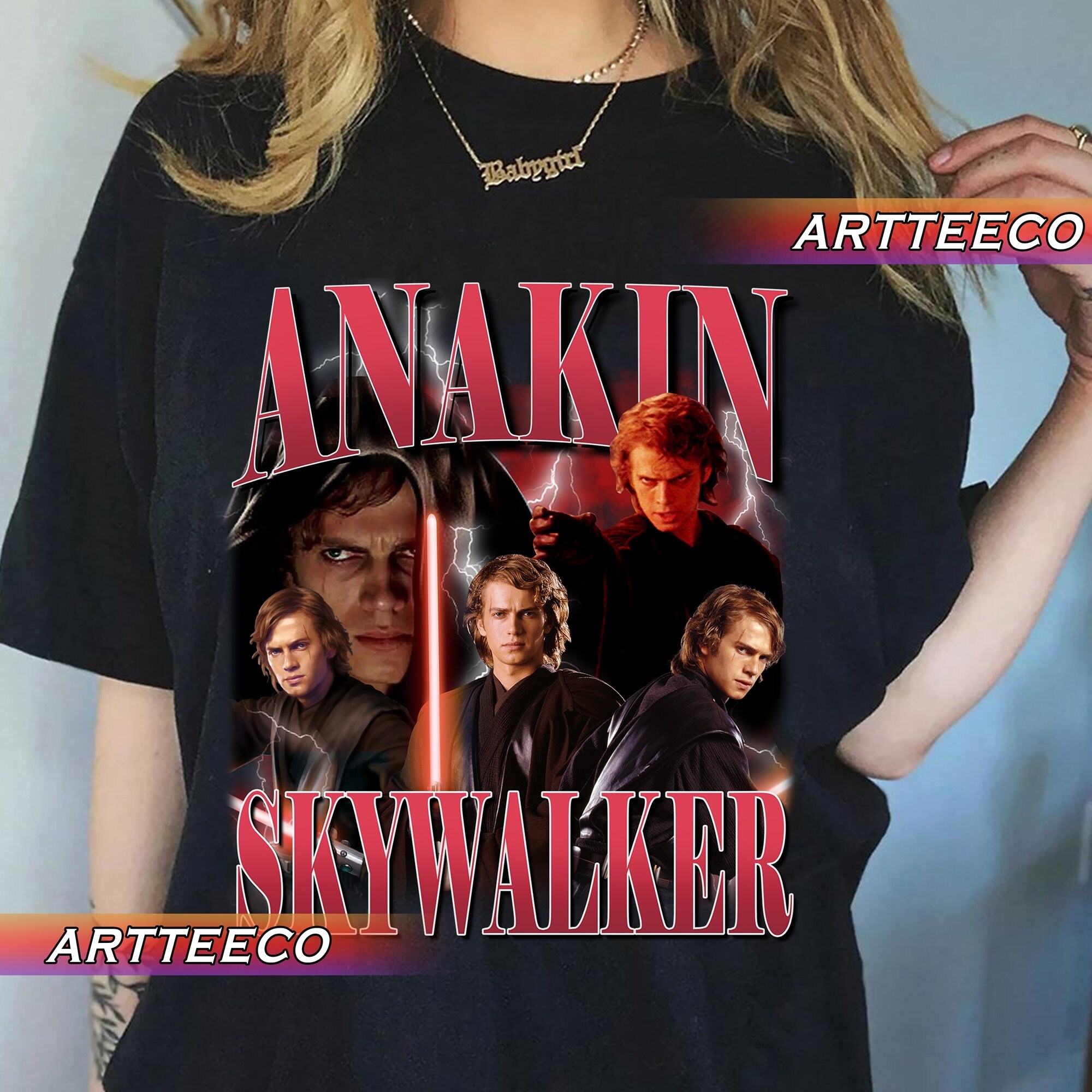 Vintage Anakin Skywalker Shirt, Anakin Skywalker T Shirt, Anakin ...
