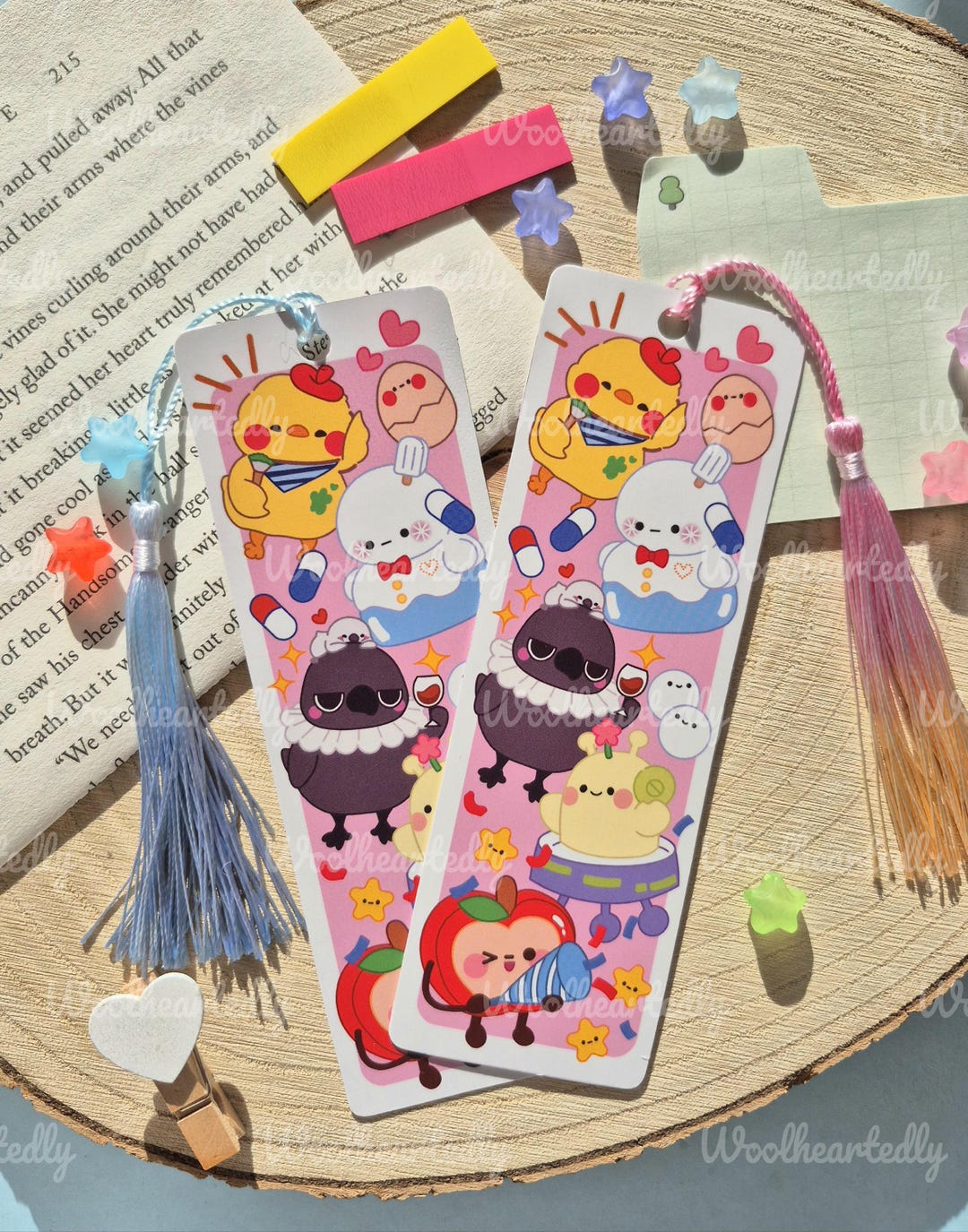 Love and Deepspace Bookmark Merch Xavier, Rafayel, Zayne, Sylus, Caleb ...