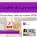 Personalized Skincare Routine for Mothers, Beauty Product Plan Package ...