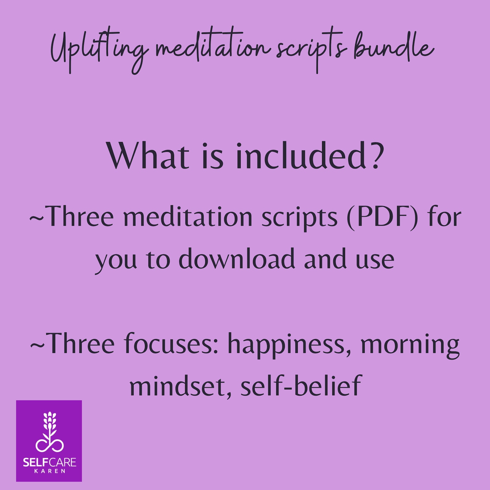 UPLIFTING MEDITATION SCRIPT Bundle, Guided Affirmations, Positive ...