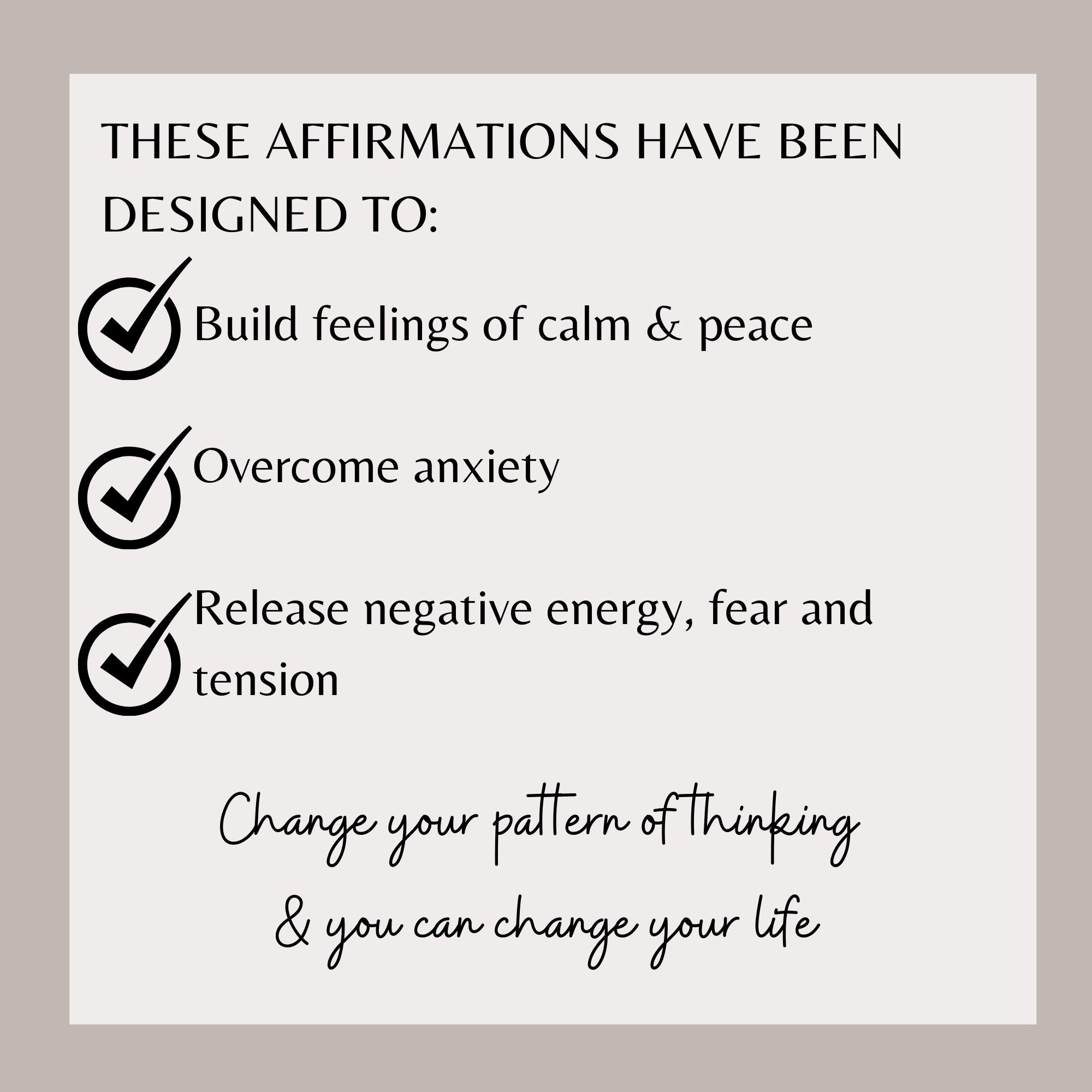 REDUCE STRESS SCRIPT, Law of Attraction, Affirmation for Anxiety Relief ...