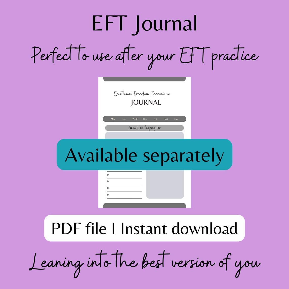 EFT Tapping Script Custom Made for You, Personalized EFT Guide & Script, Bespoke Emotional ...