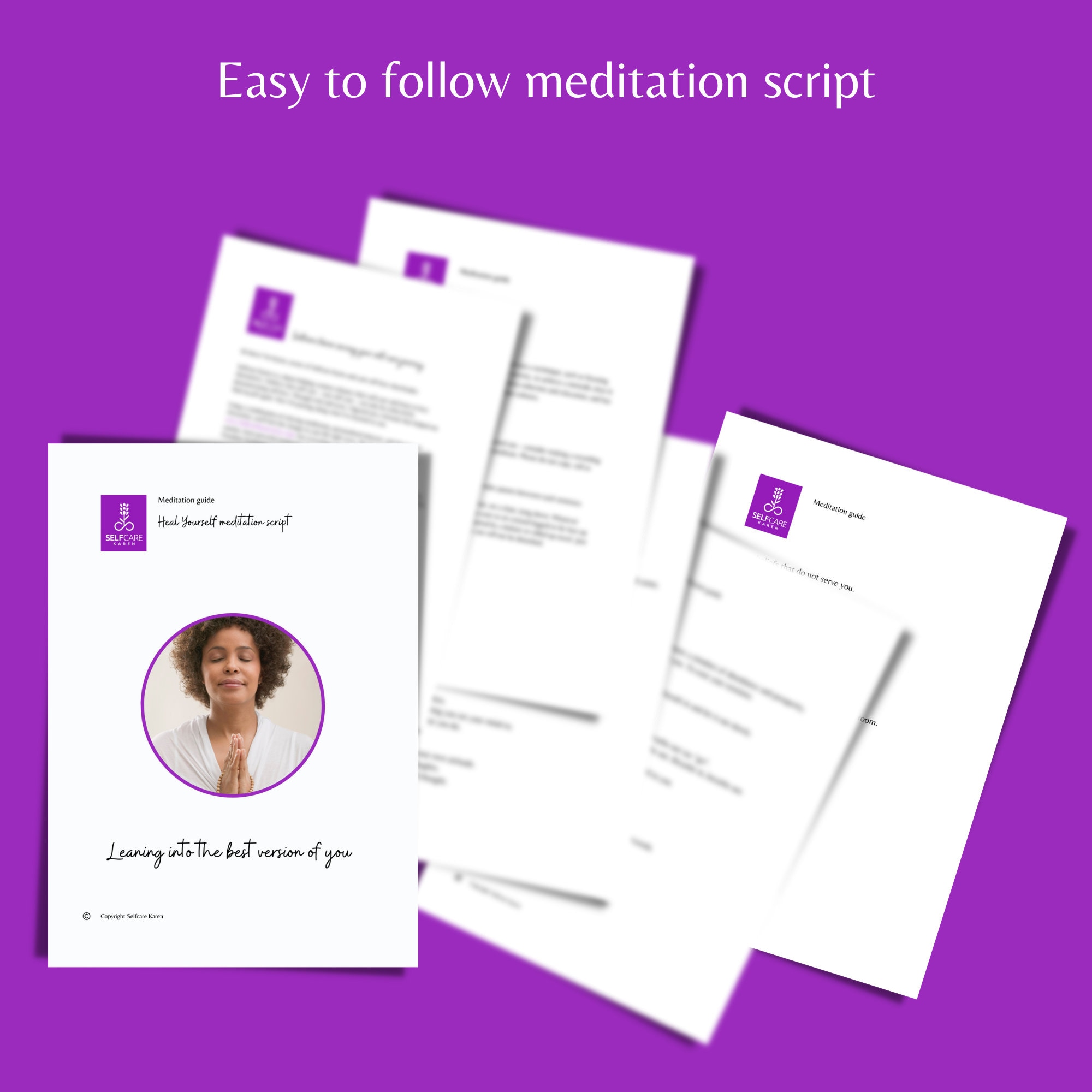 HEALING MEDITATION, GUIDED Meditation Script, Goal Setting to Change ...
