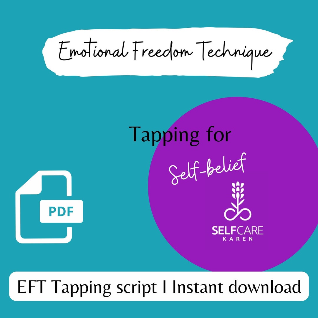 EFT TAPPING Script for Self-belief EFT Guide for Dealing With - Etsy