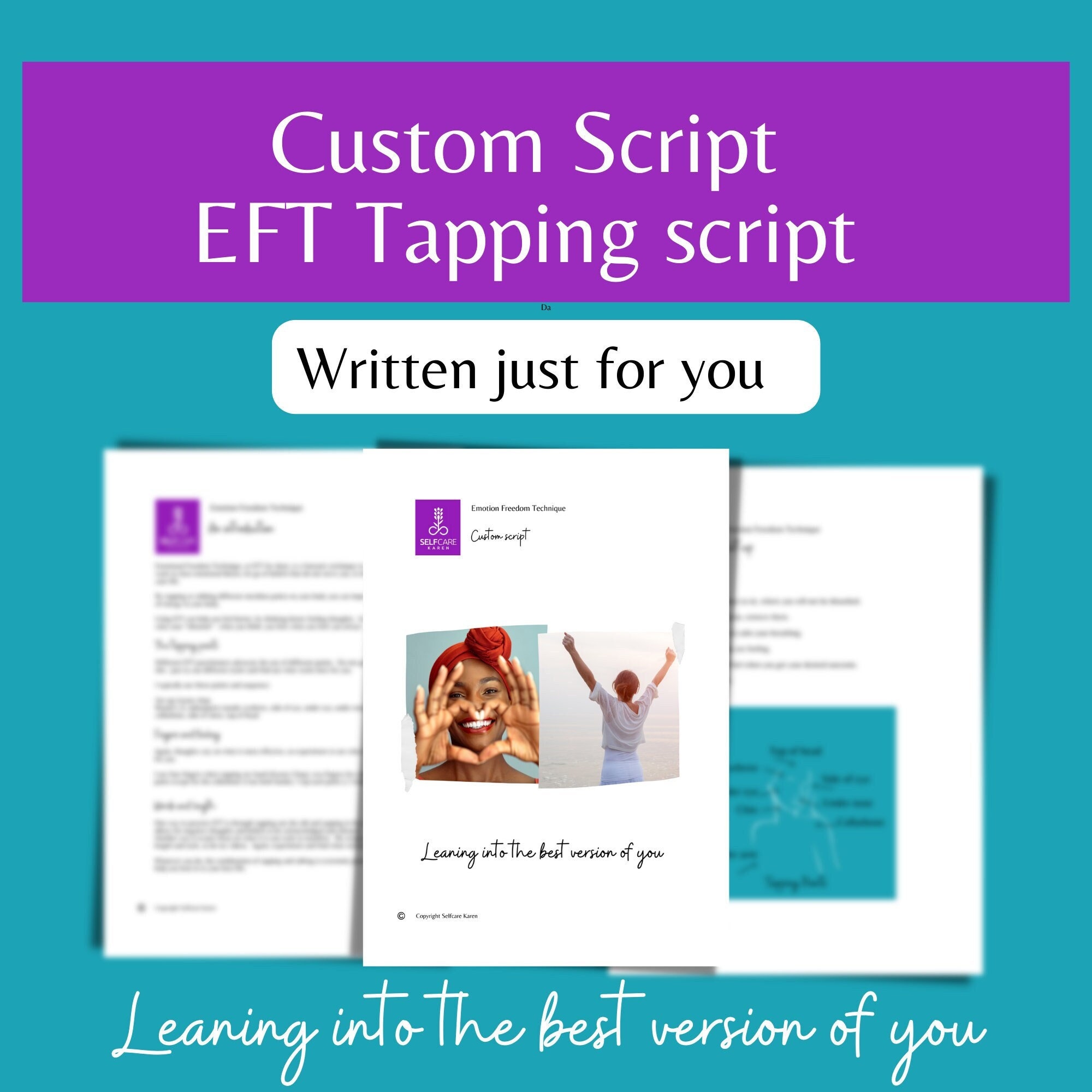 EFT Tapping Script Custom Made for You, Personalized EFT Guide & Script ...