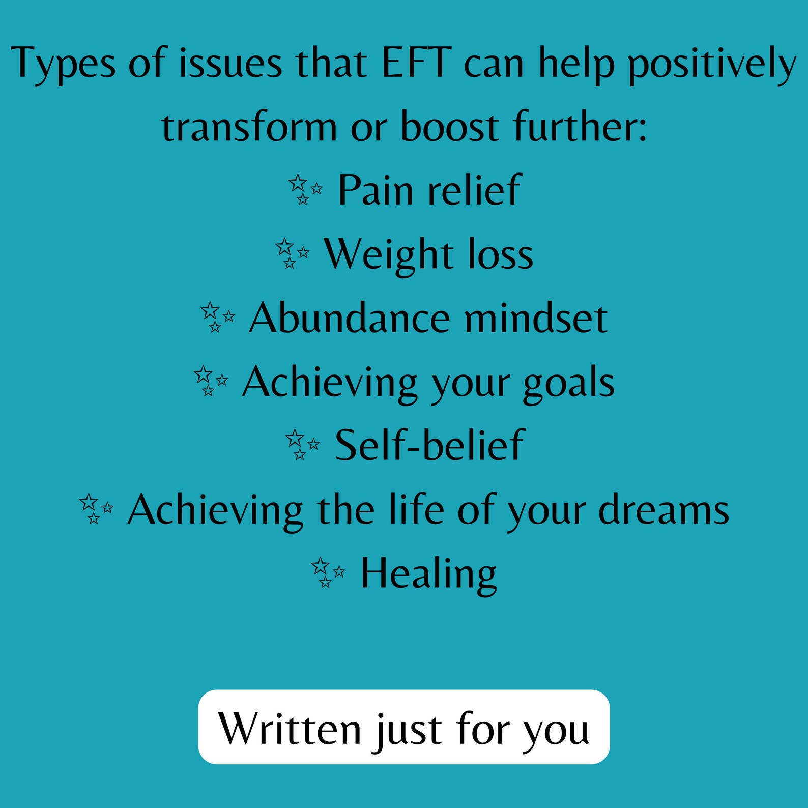 EFT Tapping Script Custom Made for You, Personalized EFT Guide & Script ...