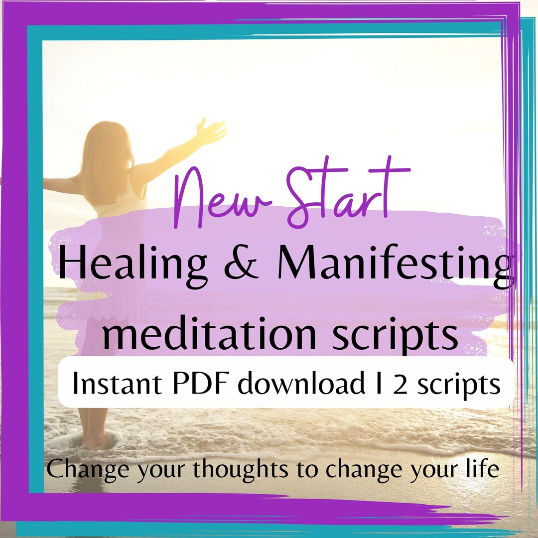 HEALING MEDITATION, GUIDED Meditation Script, Goal Setting to Change ...