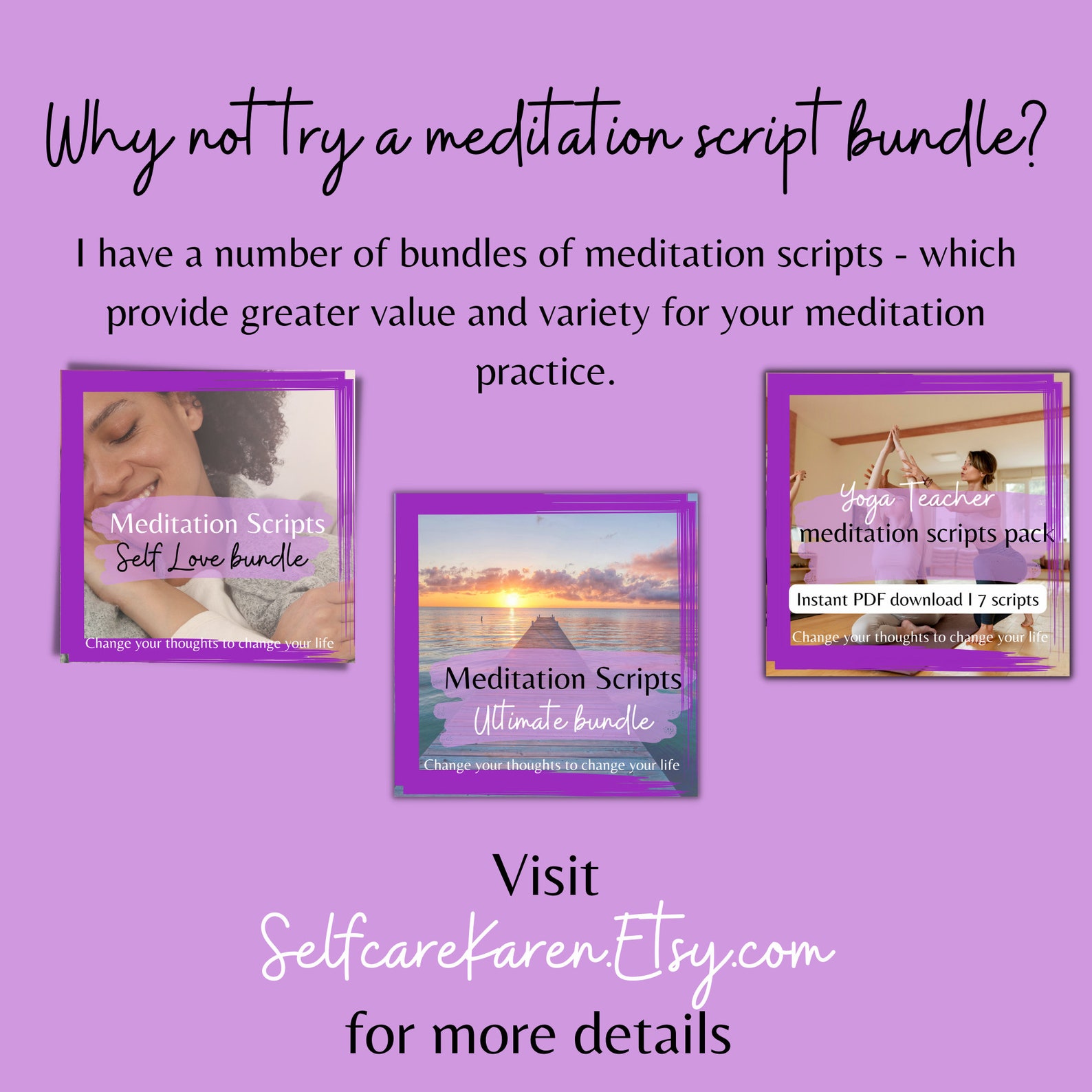 CREATE YOUR HAPPY Meditation Script Guided Happiness - Etsy UK