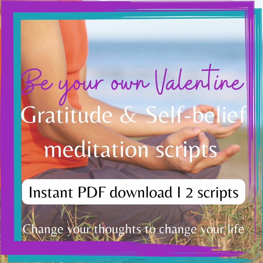 TWO MEDITATION SCRIPTS, Guided Gratitude Practice, Remove Impostor ...