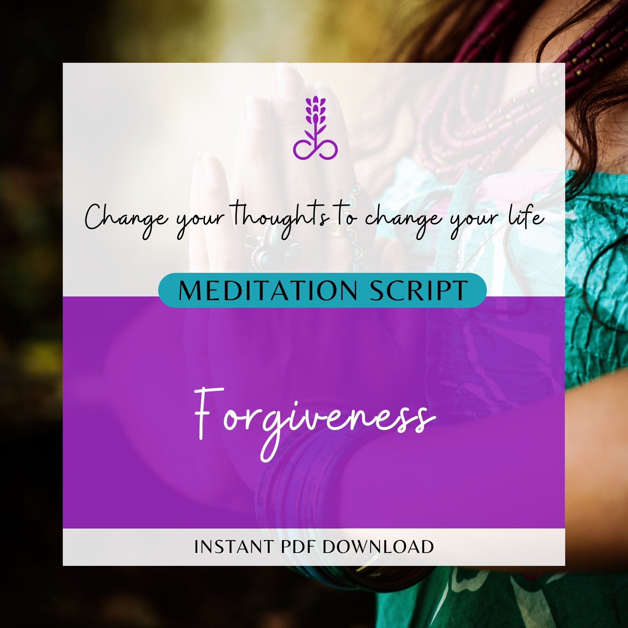 Sacred Space Forgiveness Meditation Script Healing, Release, Compassion, Women's Empowerment ...