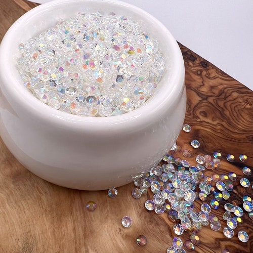 1500ct Yellow AB Jelly Resin Rhinestones Non Hotfix Flatback | Etsy