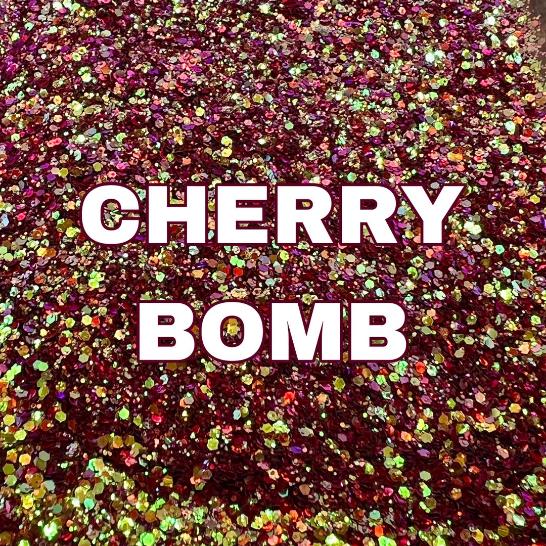 CHERRY BOMB Color Shift Mini Chunk Glitter Mix | Glitter | Tumbler ...