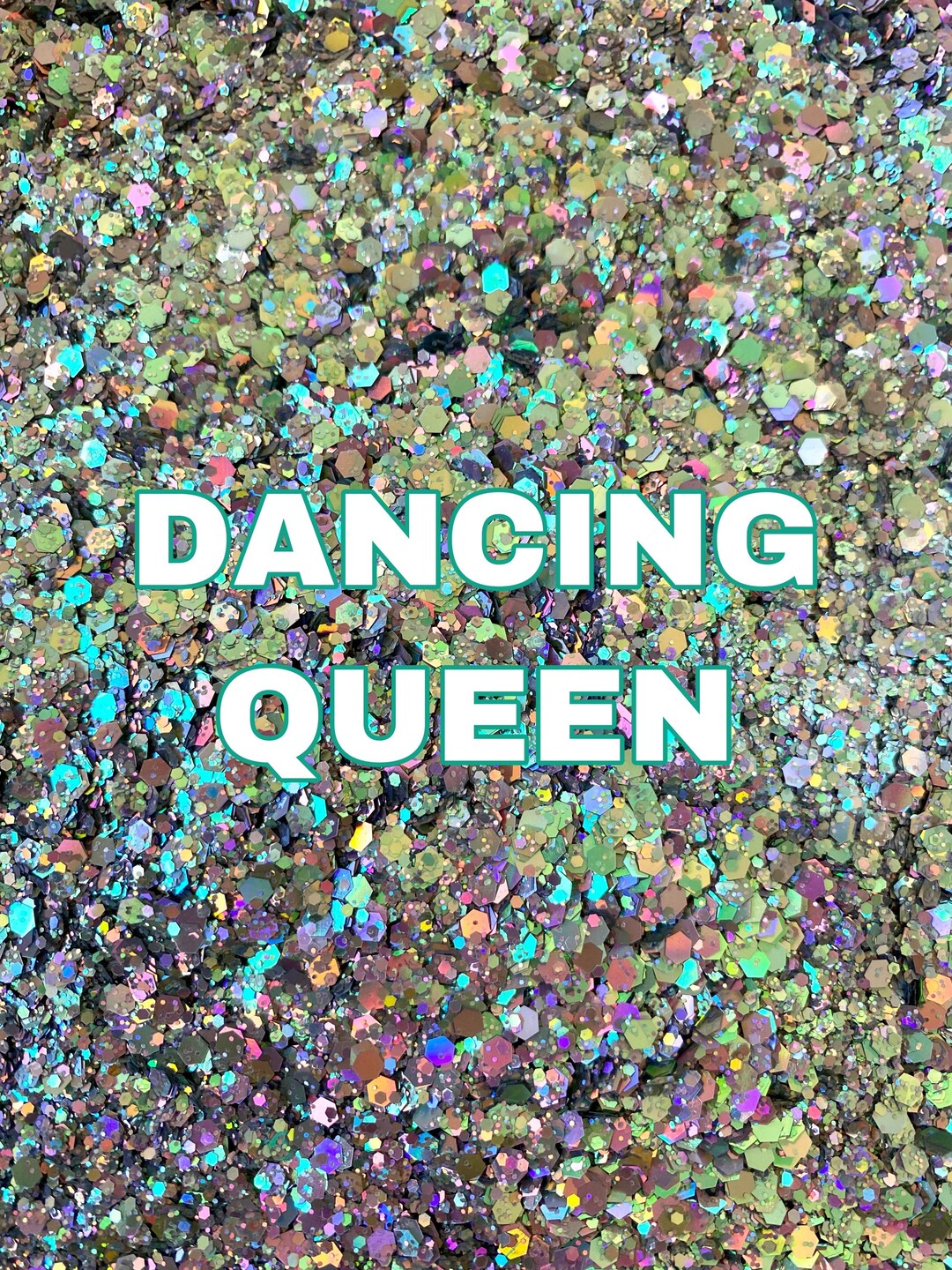 DANCING QUEEN Silver Color Shift Chunky Glitter Mix | Color Shift ...