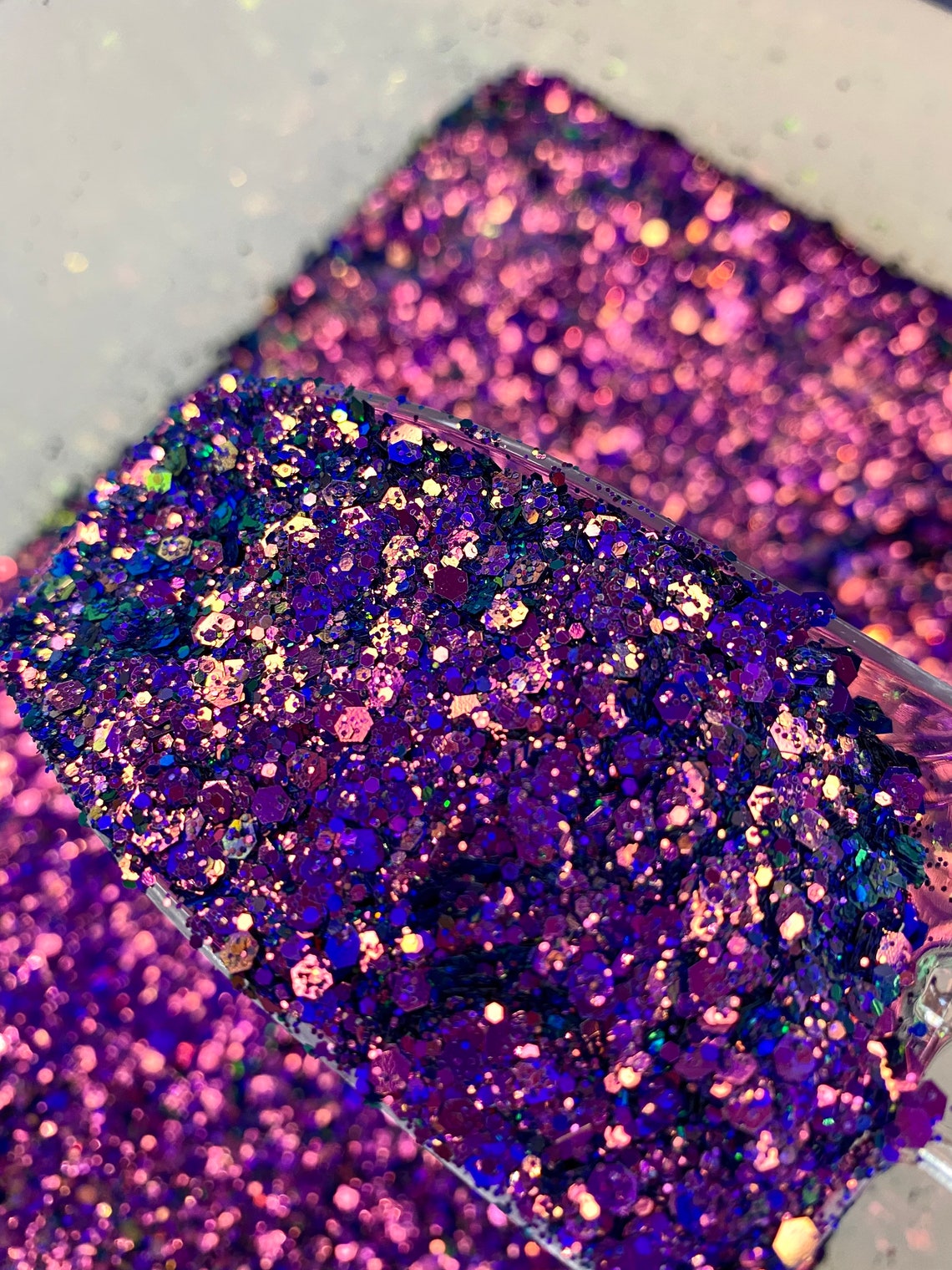 UNREAL Chunky Glitter Mix Iridescent Shifting Glitter | Etsy