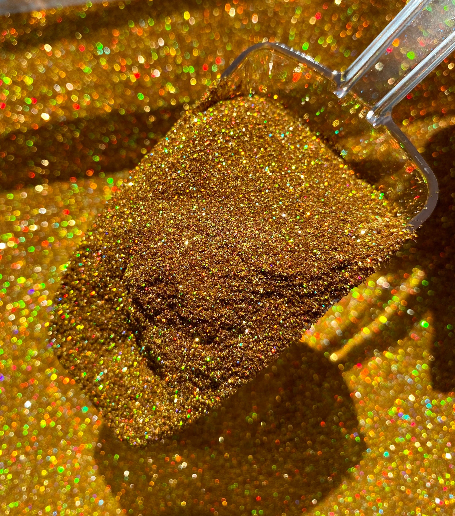HONEY HOLE Ultra Fine Gold Holographic Glitter Fine Gold - Etsy