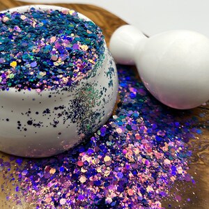 UNREAL Chunky Glitter Mix | Iridescent Shifting Glitter | Color Shift ...