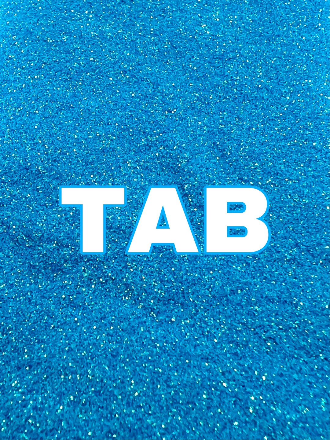 TAB Ultra Fine Neon Blue Glitter | Ultra Fine Glitter | Neon Blue ...