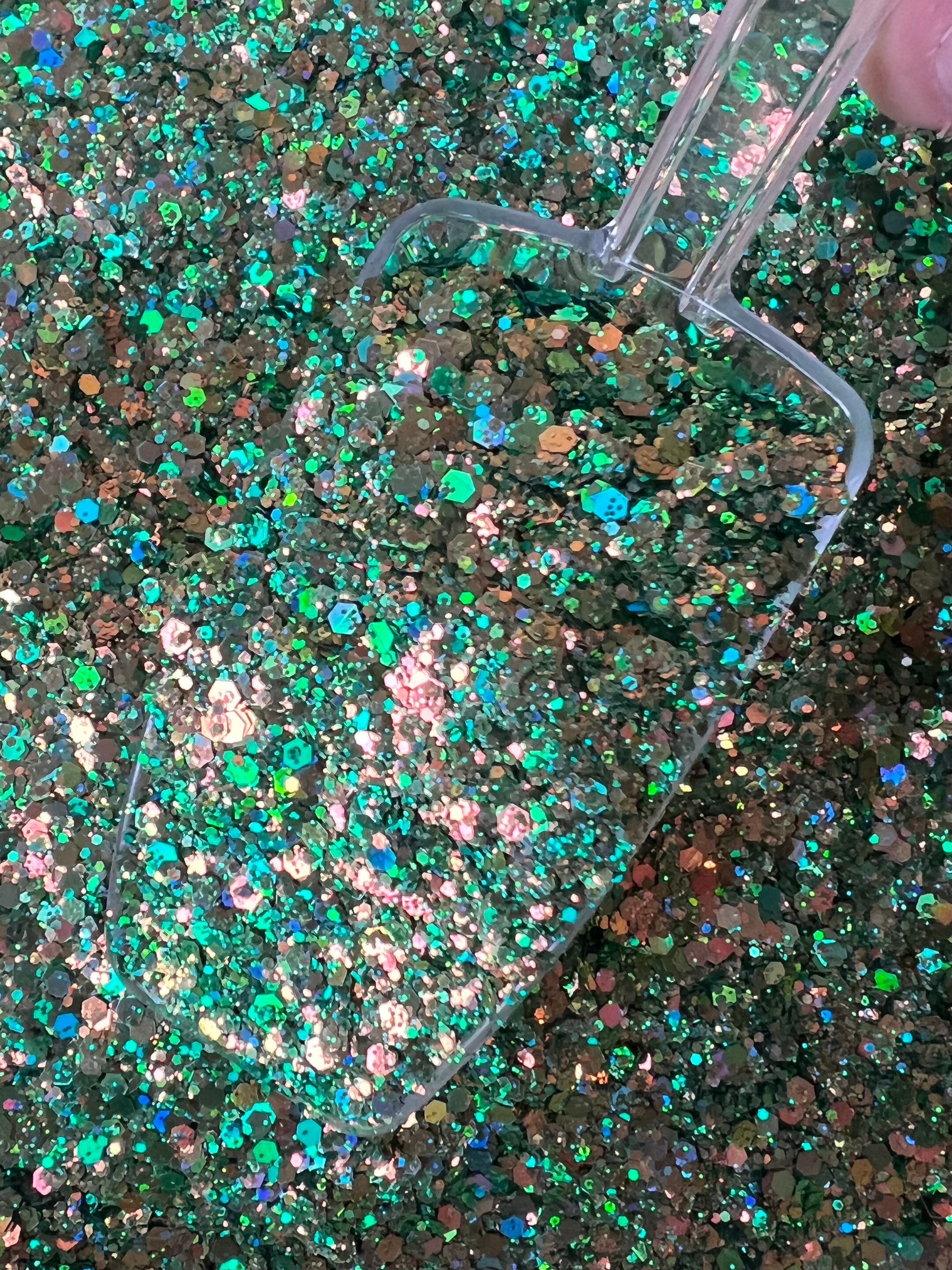 HONU Green Color Shift Chunky Glitter Mix Color Shift - Etsy