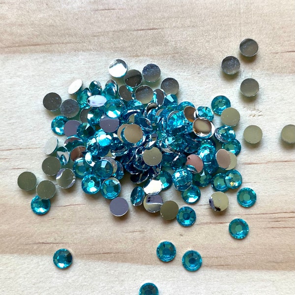 Teal Rhinestones - Etsy
