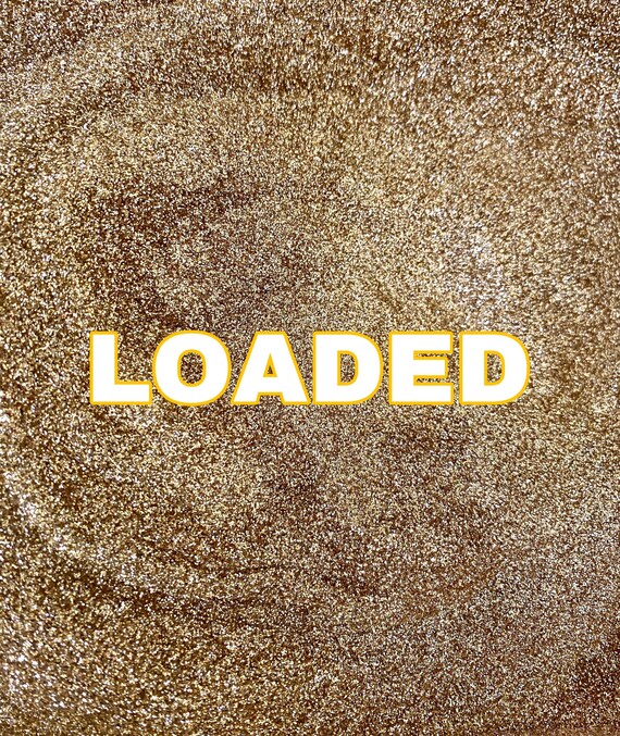 LOADED Ultra Fine Gold Glitter Ultra Fine Glitter Gold - Etsy