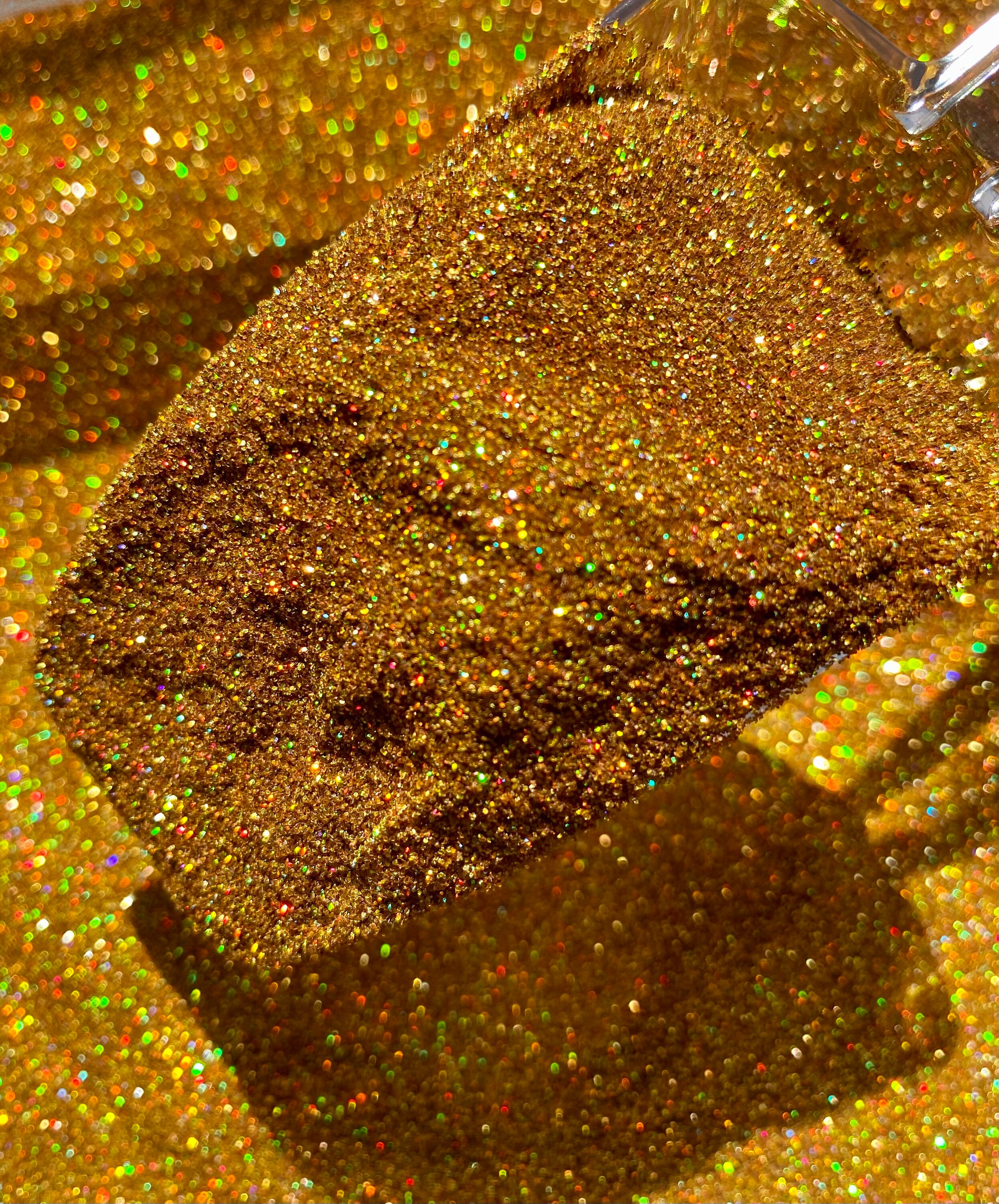 HONEY HOLE Ultra Fine Gold Holographic Glitter Fine Gold - Etsy