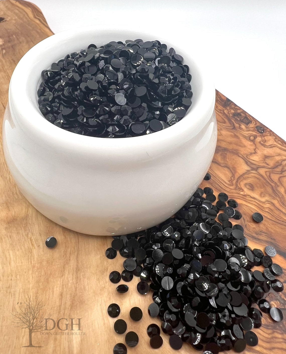 2500 Pc Black Rhinestones Jelly Rhinestones Resin - Etsy