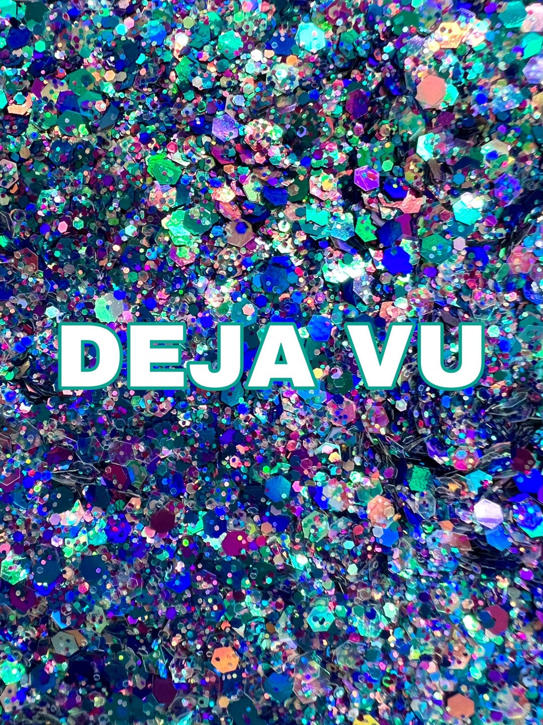 DEJA VU Custom Color Shift Chunky Glitter Mix Chunky Glitter Mix Color ...
