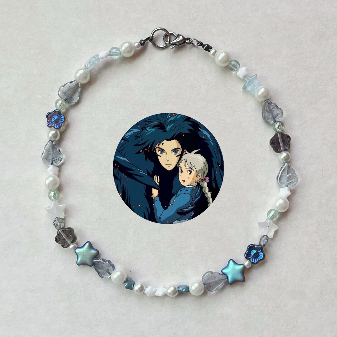 Howls Moving Castle Inspired Blue Star Necklaces - Etsy