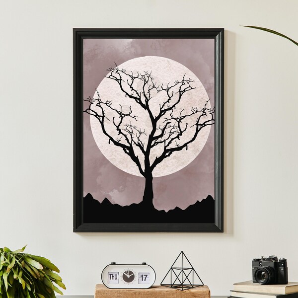 Moon Whimsigoth Art - Etsy