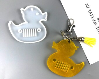 Duck Duck Jeep Keychain - Etsy